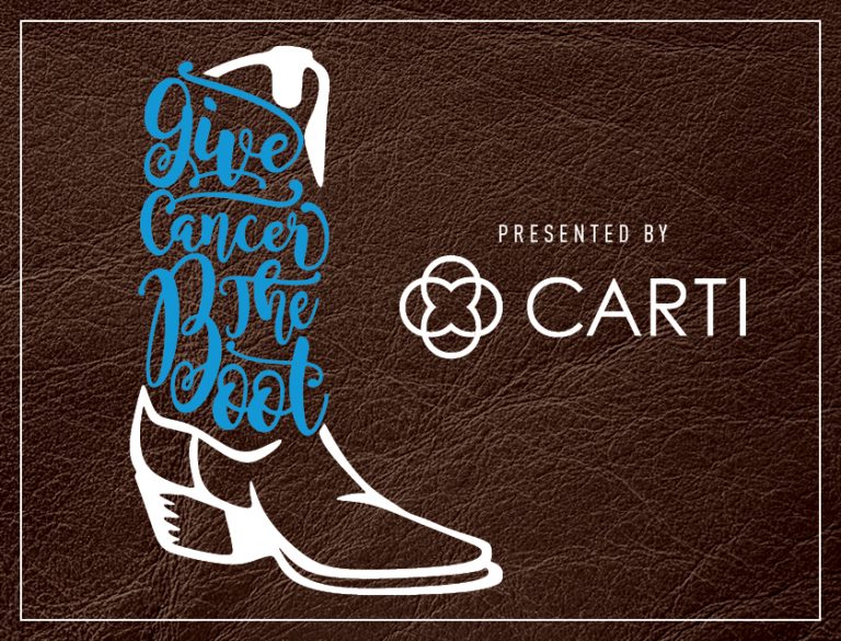 Give Cancer the Boot | Help Cancer Patients | CARTI Cancer Center