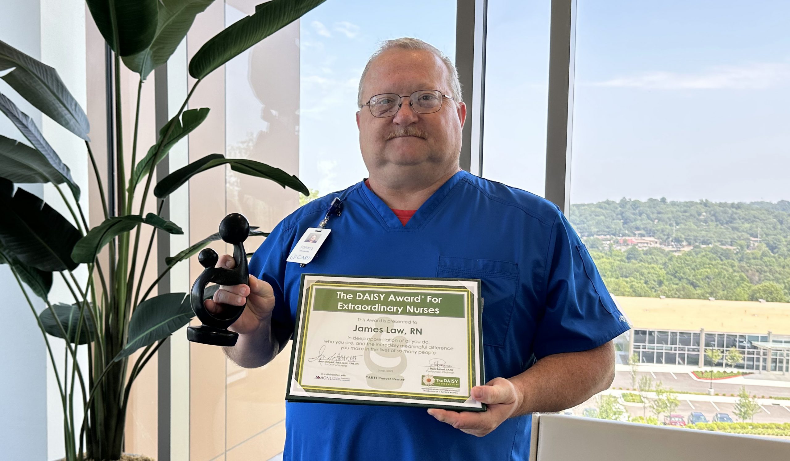 James Law Honored with DAISY Award | CARTI